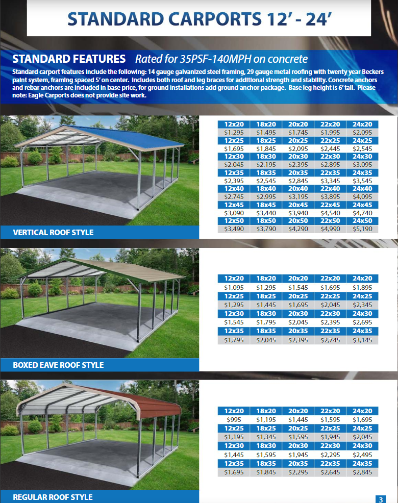 Carports | Campers & More | Mobile Alabama